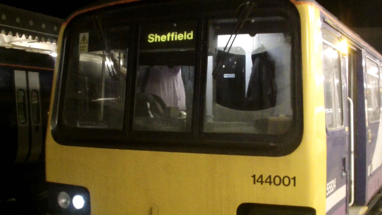 Northern Rail driver Changing Destination Board to a service - YouTube
