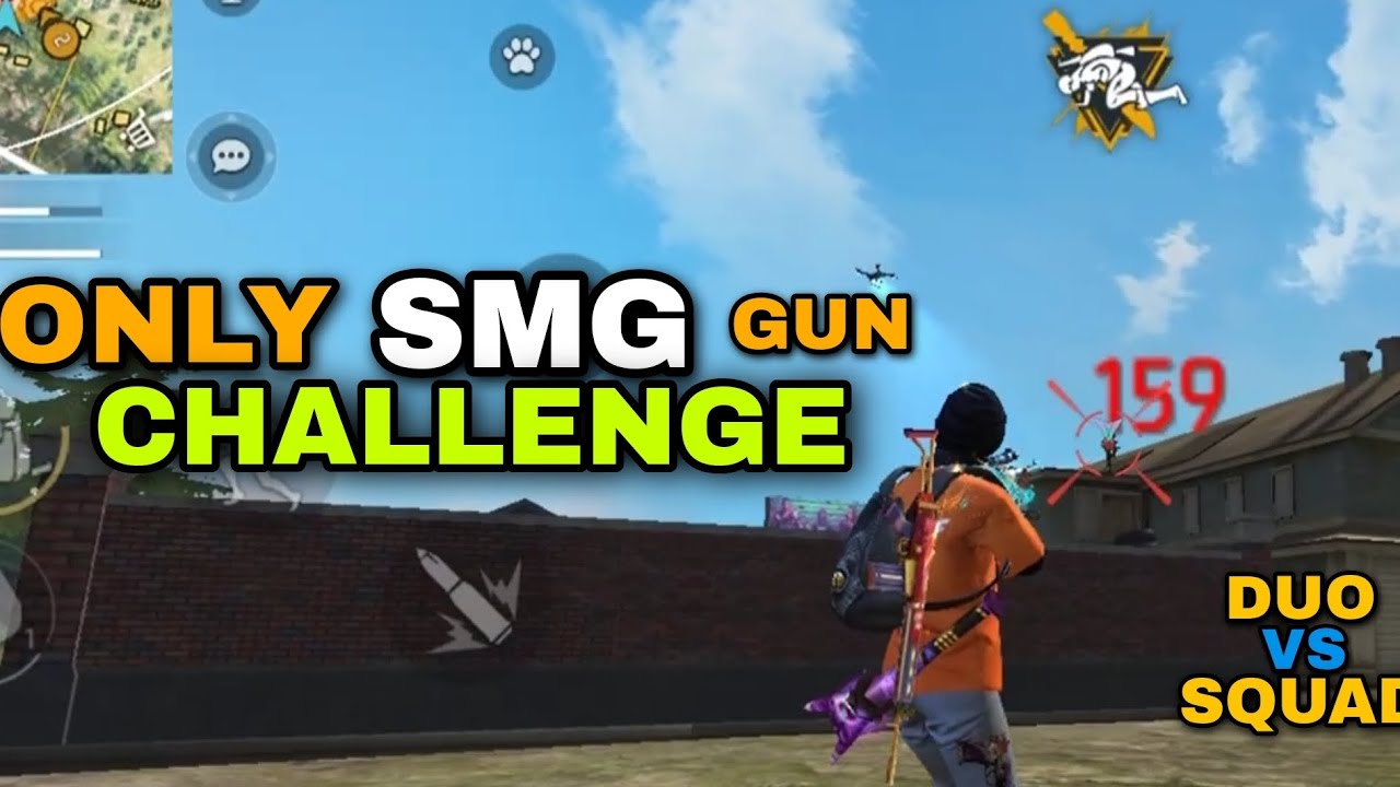 ONLY SMG CHALLENGE | DUO VS SQUAD GAMEPLAY | INTENSE MATCH | #freefire ...