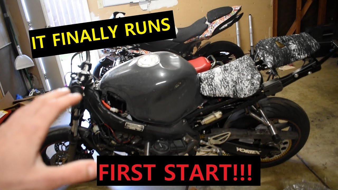 FIRST start since buying the F4i - YouTube