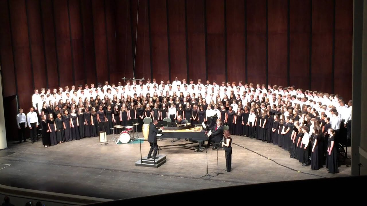 Shenandoah - GMEA All-State 2015 Middle School Mixed Chorus - YouTube