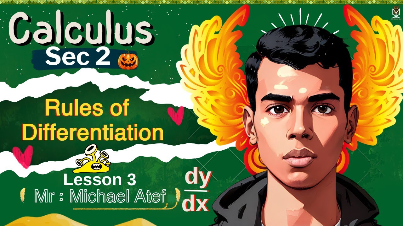 Math | Calculus | Sec2 | Rules of Differentiation | dy/dx | Lesson 3 ...