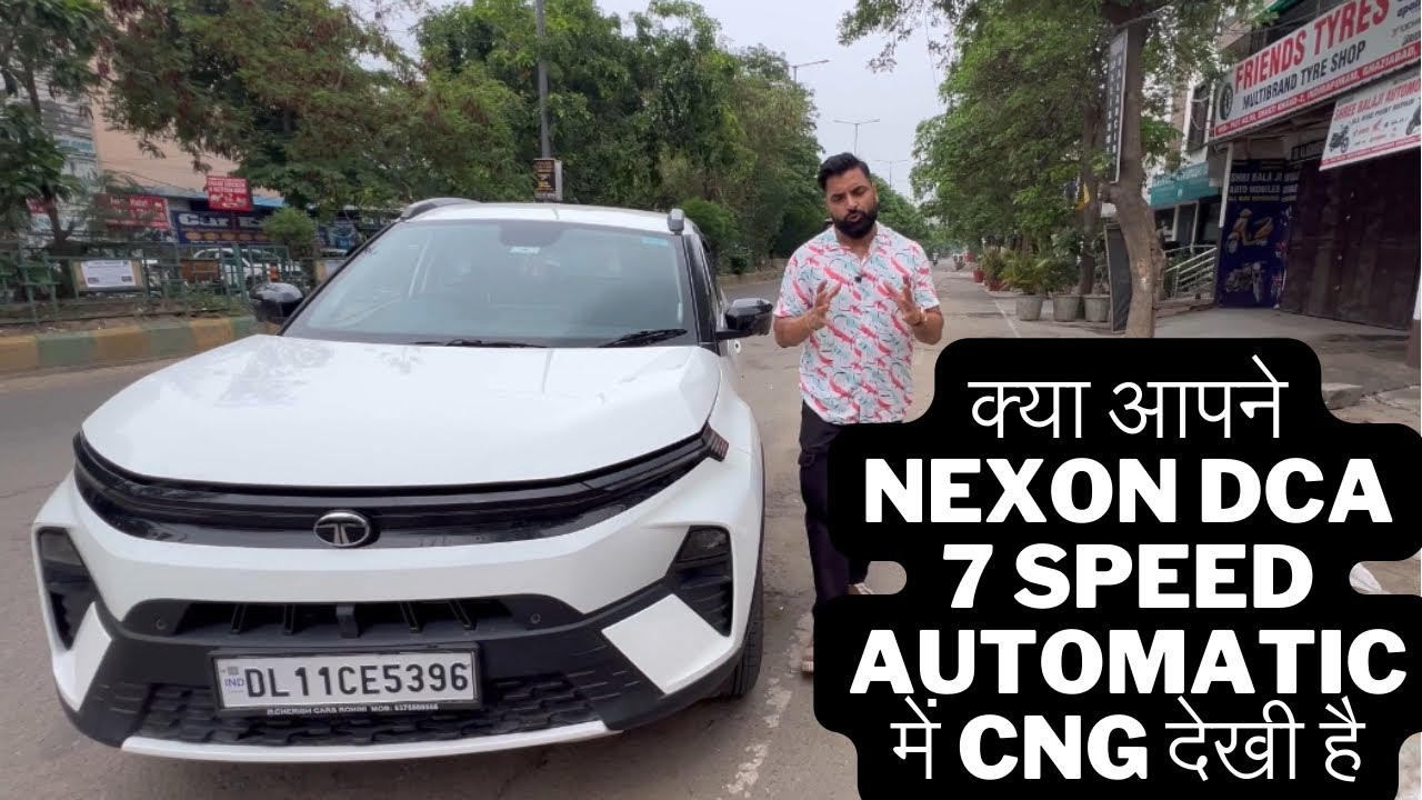 CNG review in Nexon DCA 7 Speed Automatic Transmission | BS6 Approved ...