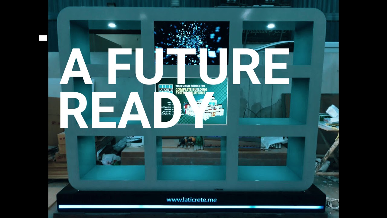Digital display Solutions for LATICRETE - YouTube