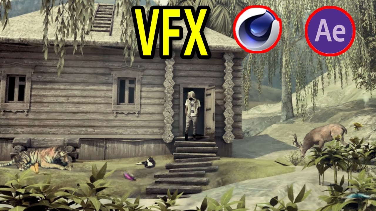 VFX Cinema 4d and after effects final render - YouTube