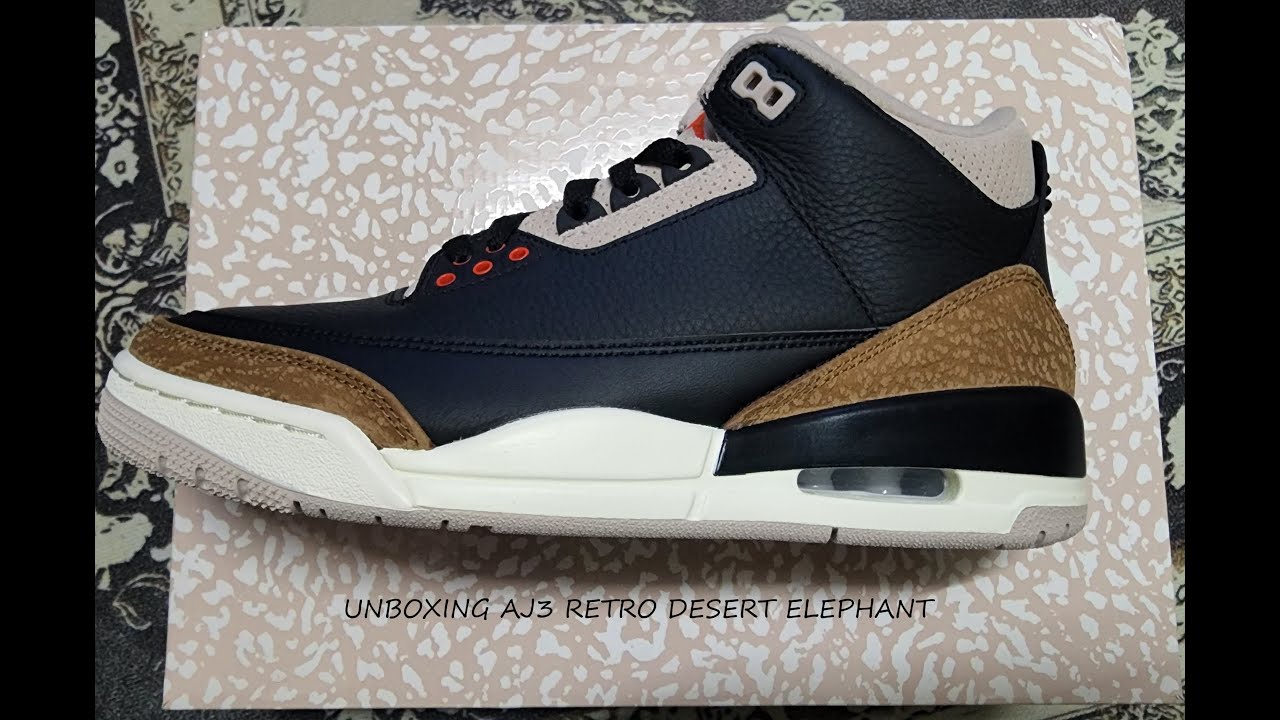 Tak Selalu buat video unboxing AJ3 Desert Elephant - YouTube