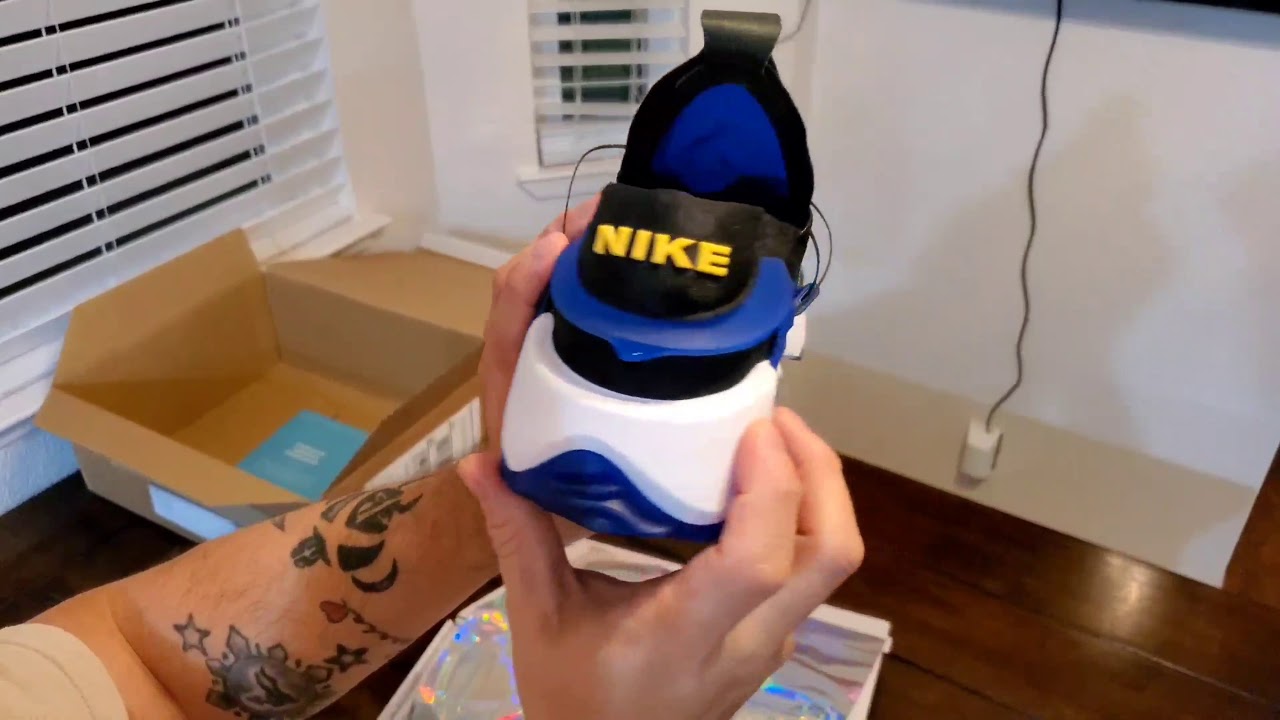 Nike Adept Air Haurache Racer Blue Unboxing "REACTION" - YouTube