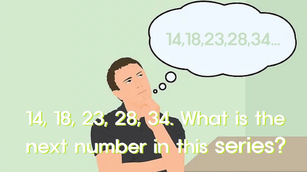 Short Story: 14, 18, 23, 28, 34. What is the next number in this series ...