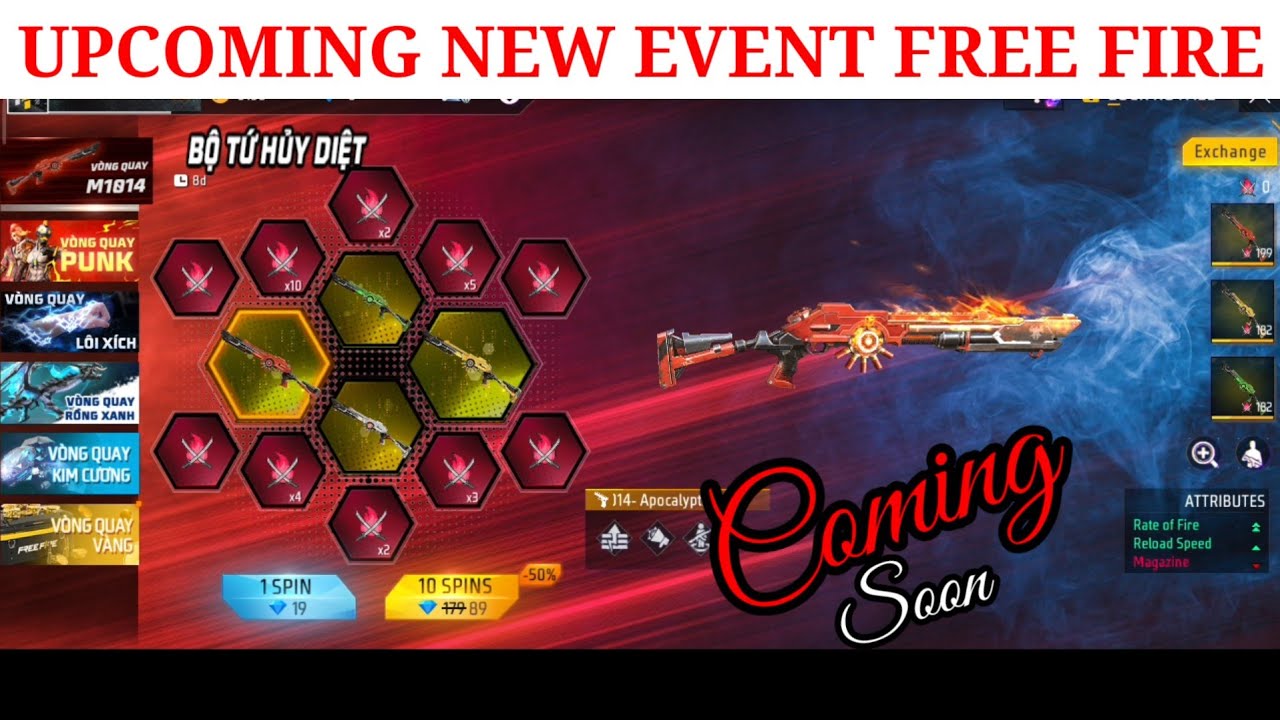 Upcoming New Event In Free Fire | Free Fire New Event | FF New Event ...