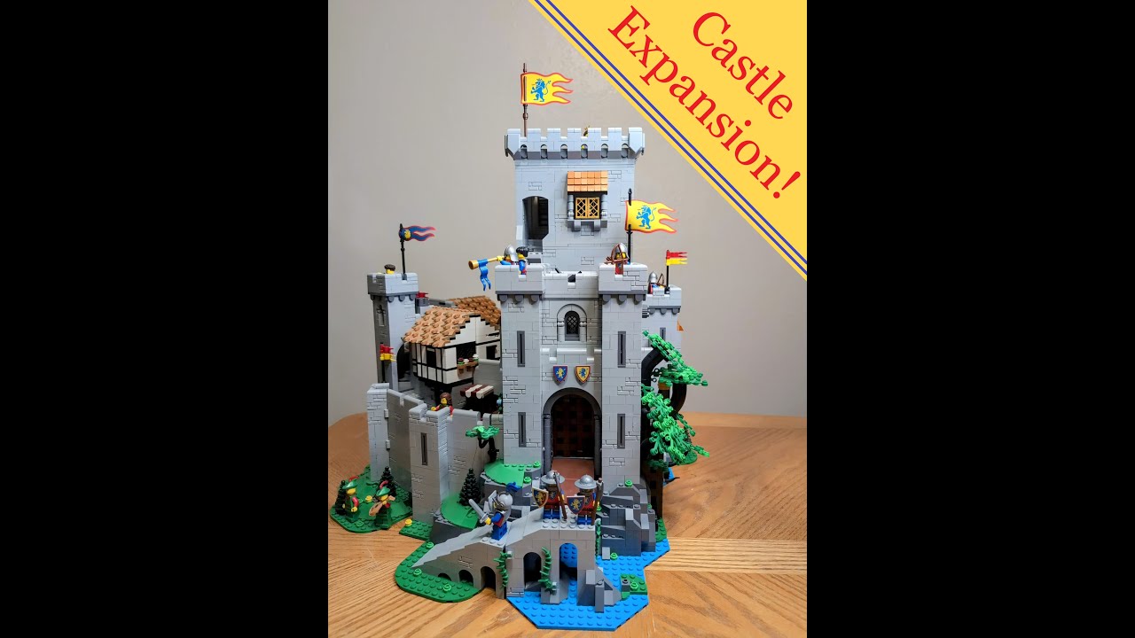 Lego Lion Knight's Castle Expansion! - YouTube