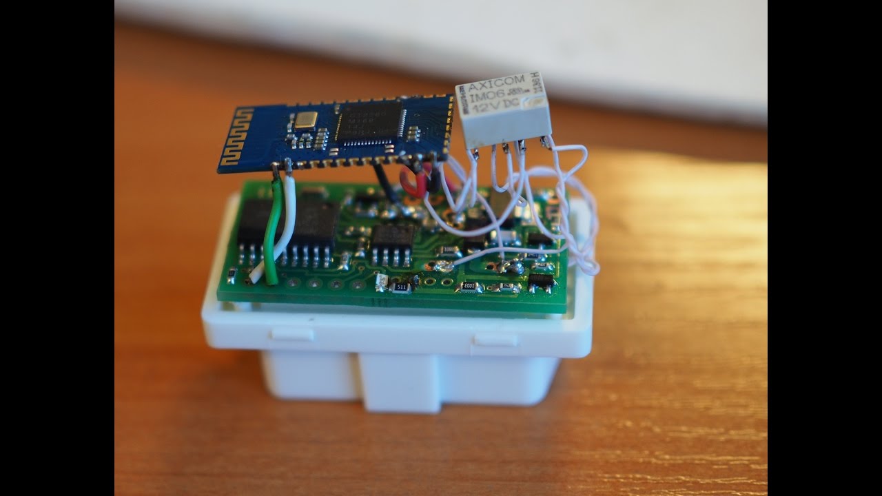 Bluetooth CanHacker на основе drPopov CAN-SPI Board - YouTube