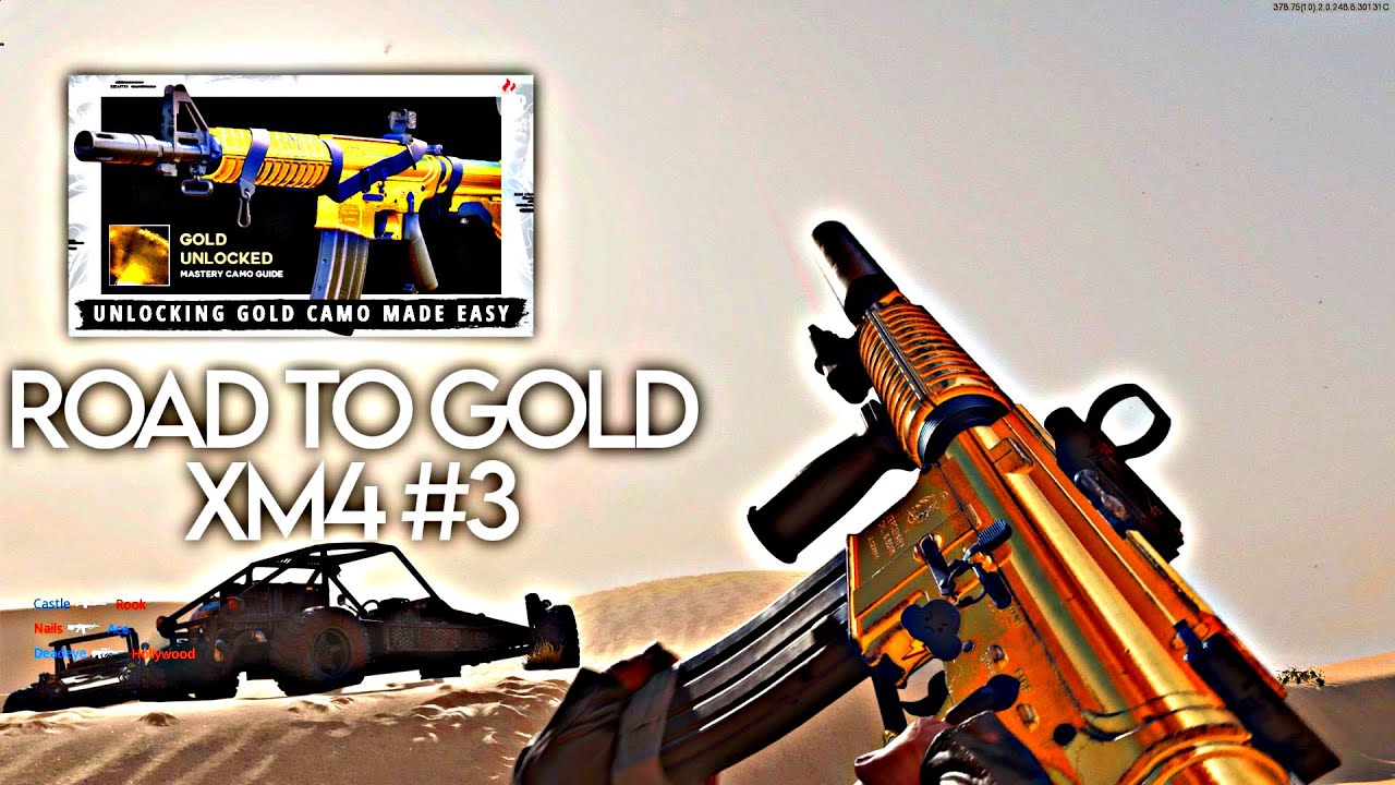 Call of Duty COLD WAR ROAD TO GOLD XM4 En 2023 #FIN YA LA TENGO DE ORO ...