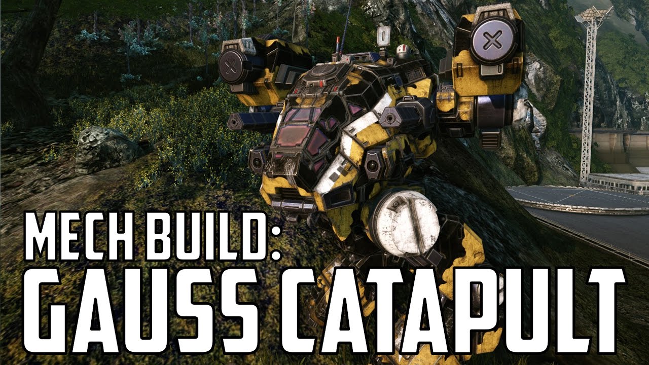 Mech Build - Dual Gauss Catapult - YouTube