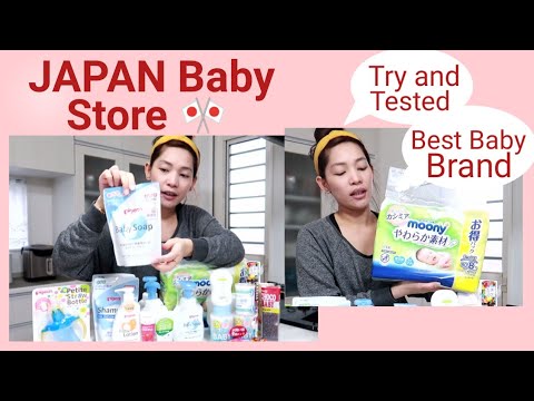 Japan Baby Store and "Baby Haul Essential's" - YouTube