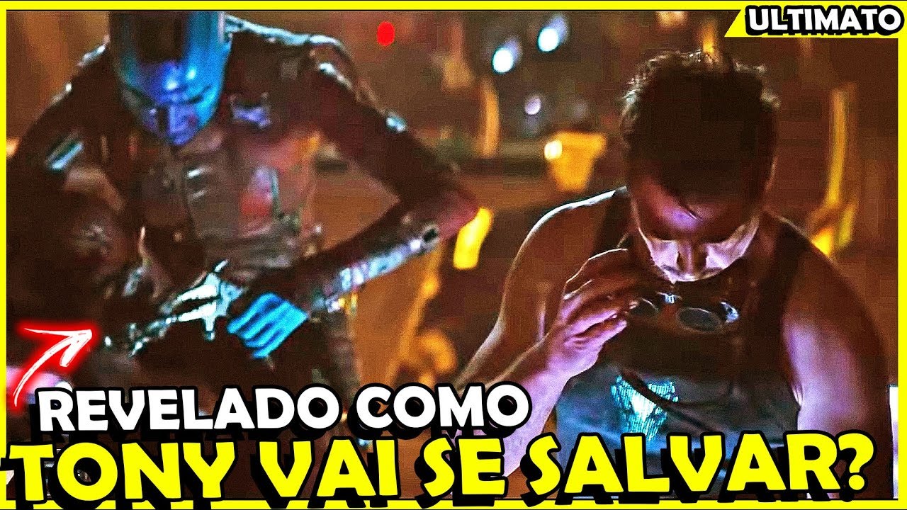 O NOVO TRAILER DE VINGADORES MOSTROU COMO O TONY VAI SE SALVAR - YouTube