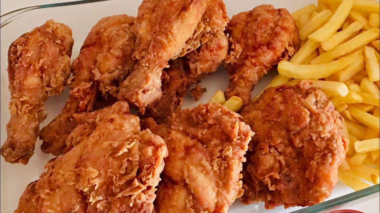 KFC Style Homemade Fried Chicken// Pollo Frito al estilo KFC//Quick ...