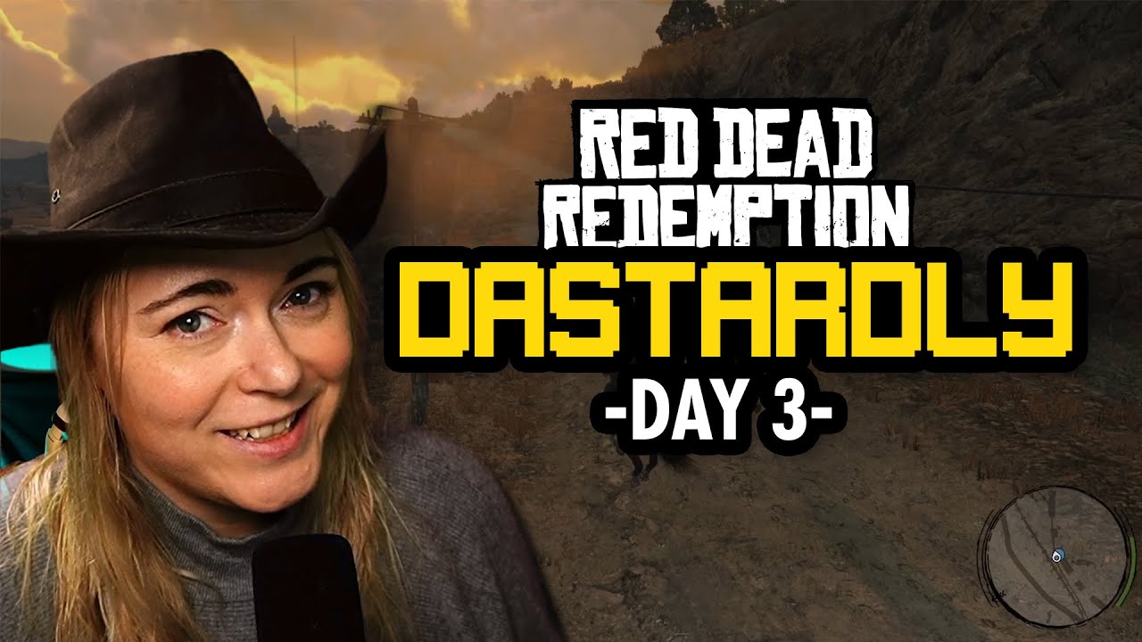 The VERY DASTARDLY cowboy - Hardcore - Day 3 - Red Dead Redemption - YouTube
