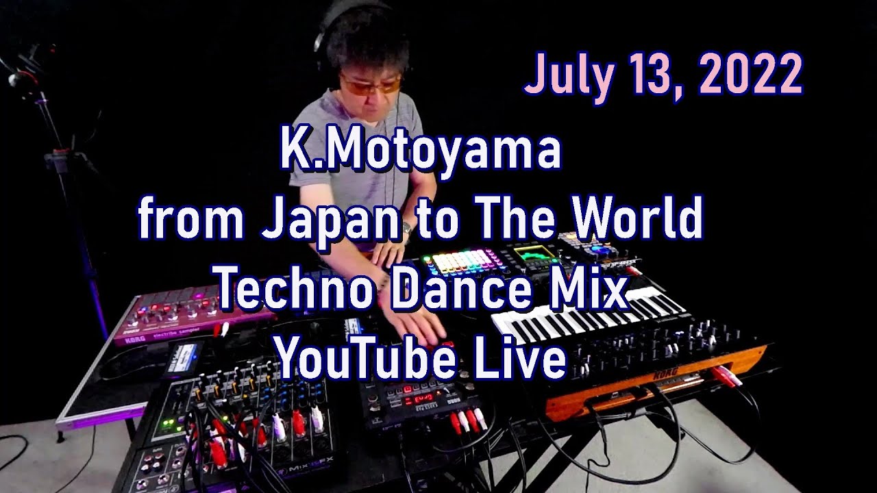 TECHNO DANCE MIX YouTube LIVE Tech Funk House, Hard Techno jam 2022.07. ...