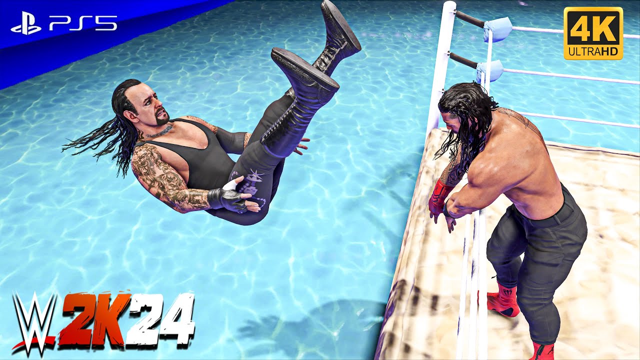 WWE 2K24 | Water Royal Rumble Match For The World Heavyweight ...