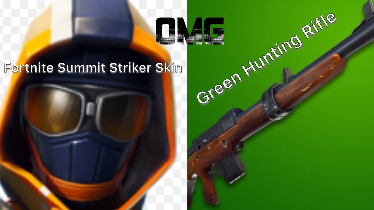 A Small Fortnite Snipe With a Green Hunting Rifle!! (Fortnite) - YouTube