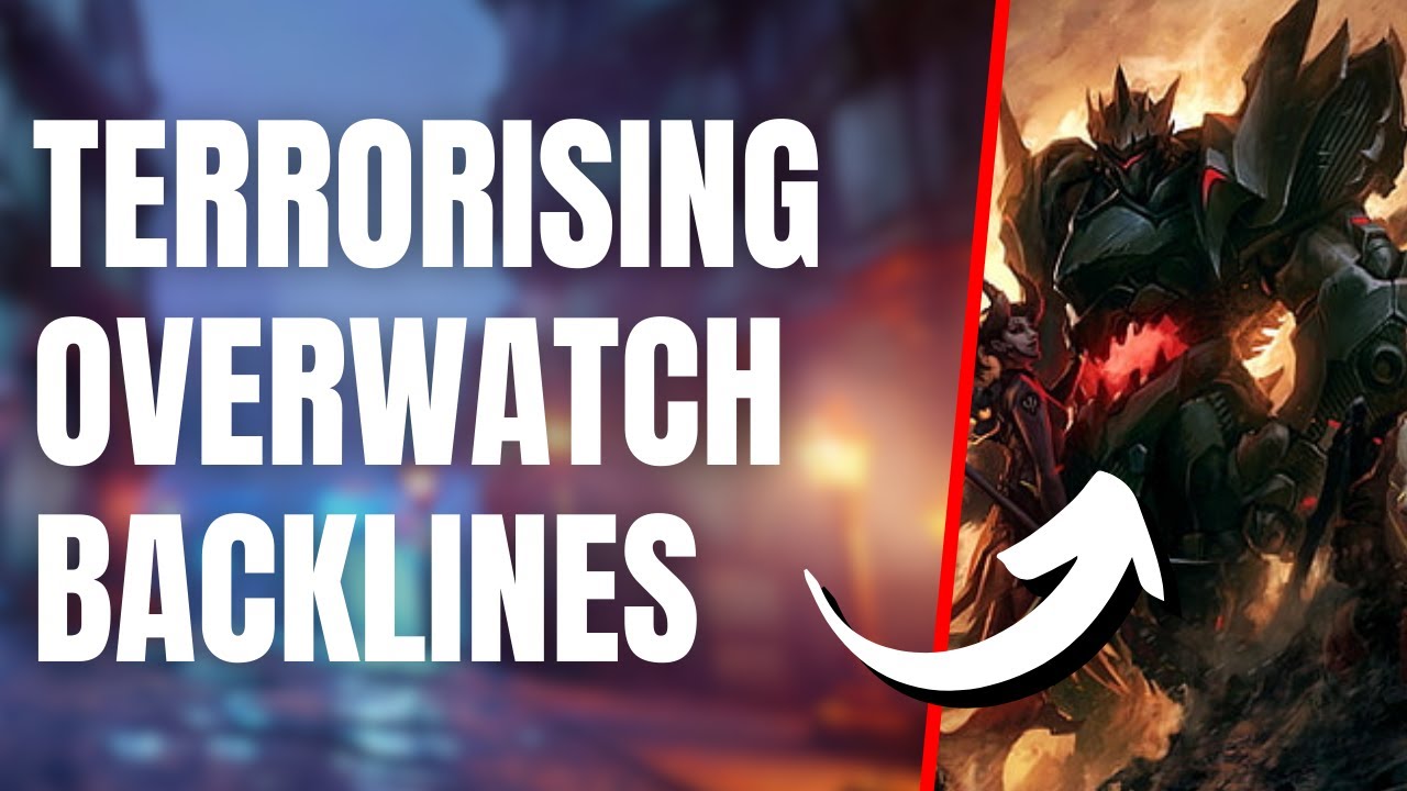 Reinhardt Player Dives Enemy Backline... LIVE | !discord - YouTube