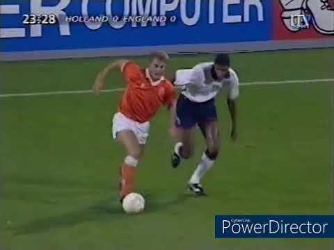 Marc Overmars vs England WC Qualification 1993