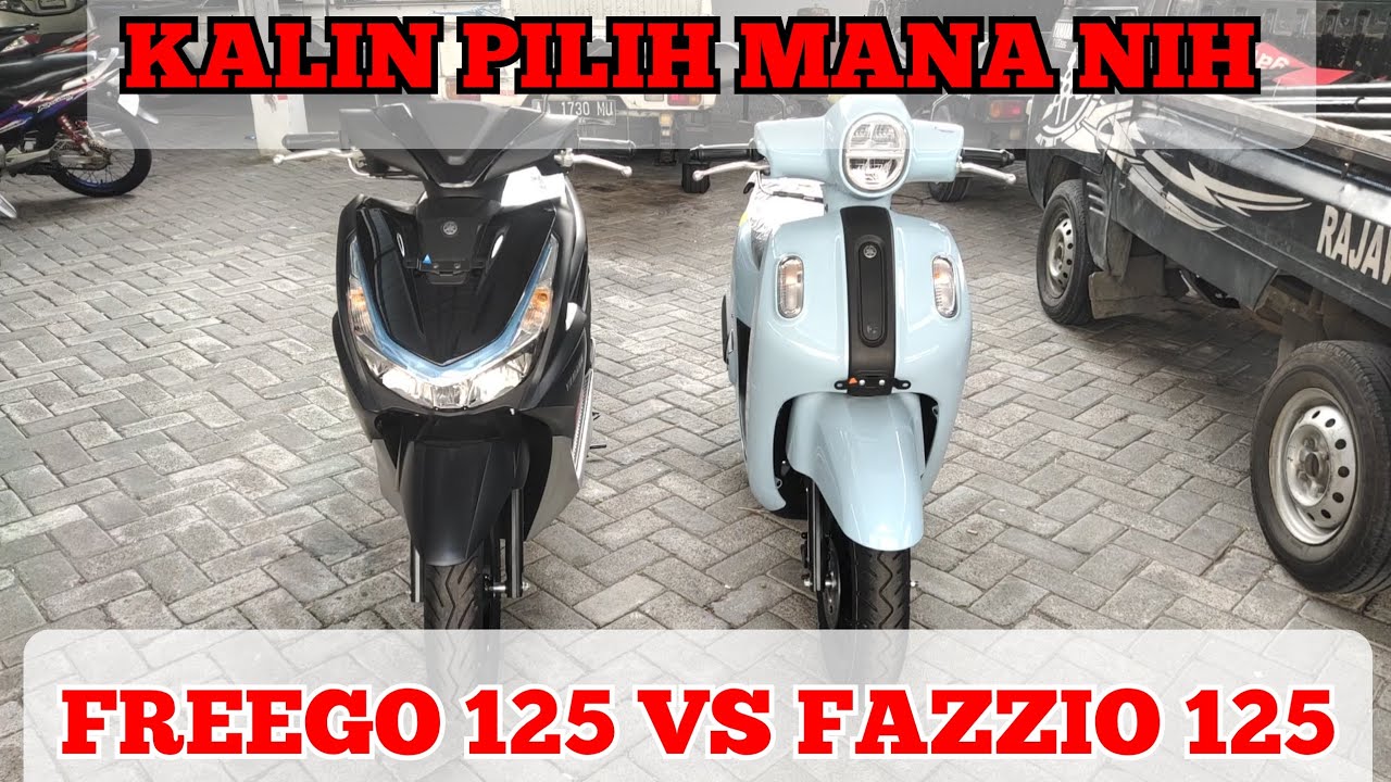 PILIH YANG MANA‼️ FREEGO 125 VS FAZZIO 125 #yamaha #yamahaindonesia # ...