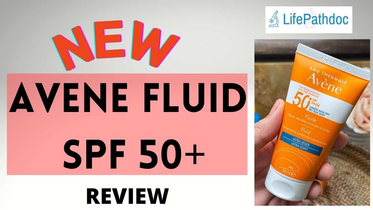 New Avene SPF 50+ Fluid (with TriAsorB) Review | Life Pathdoc - YouTube