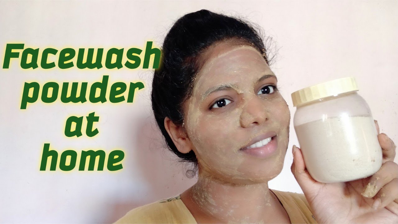 ஃபேஸ் வாஷ் பவுடர் வாங்க வீட்டிலேயே செய்யலாம்||face wash powder at home ...