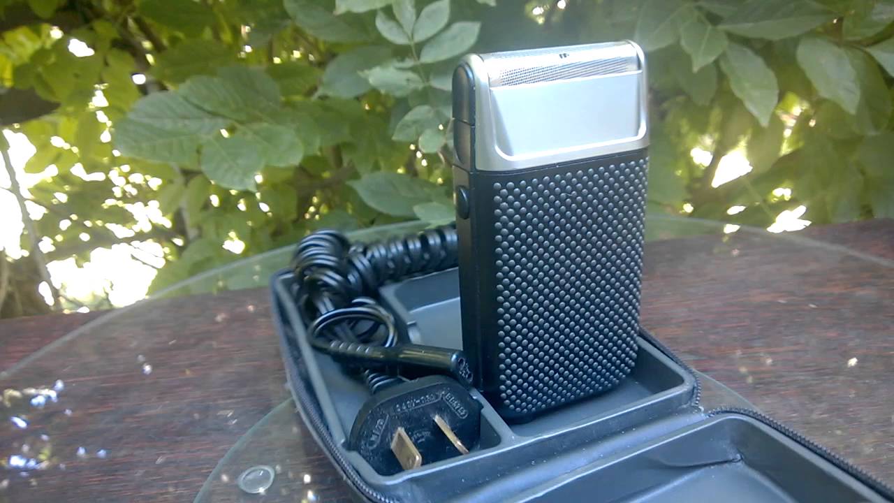 Braun 2000 Micron Electric Shaver - YouTube