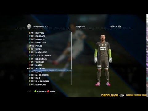 PES 2013 - Juventus Faces [HD]