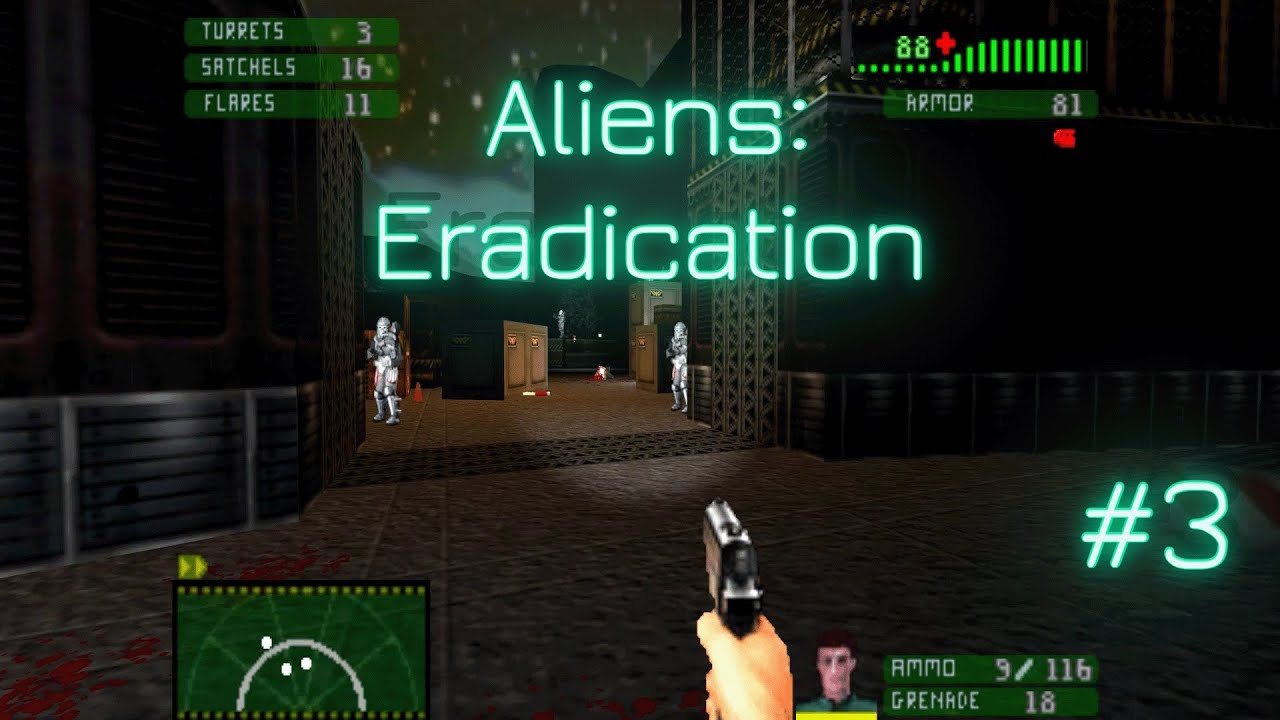 Aliens: Eradication прохождение за колониста, часть 3. Наемники! - YouTube