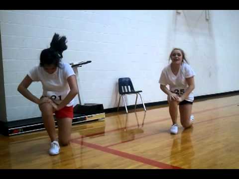 Cheer tryout fail 2 - YouTube