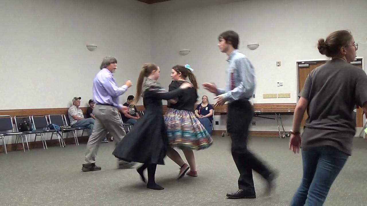 2017 Texas State Square Dance Festival - 2 Couple Squares - YouTube