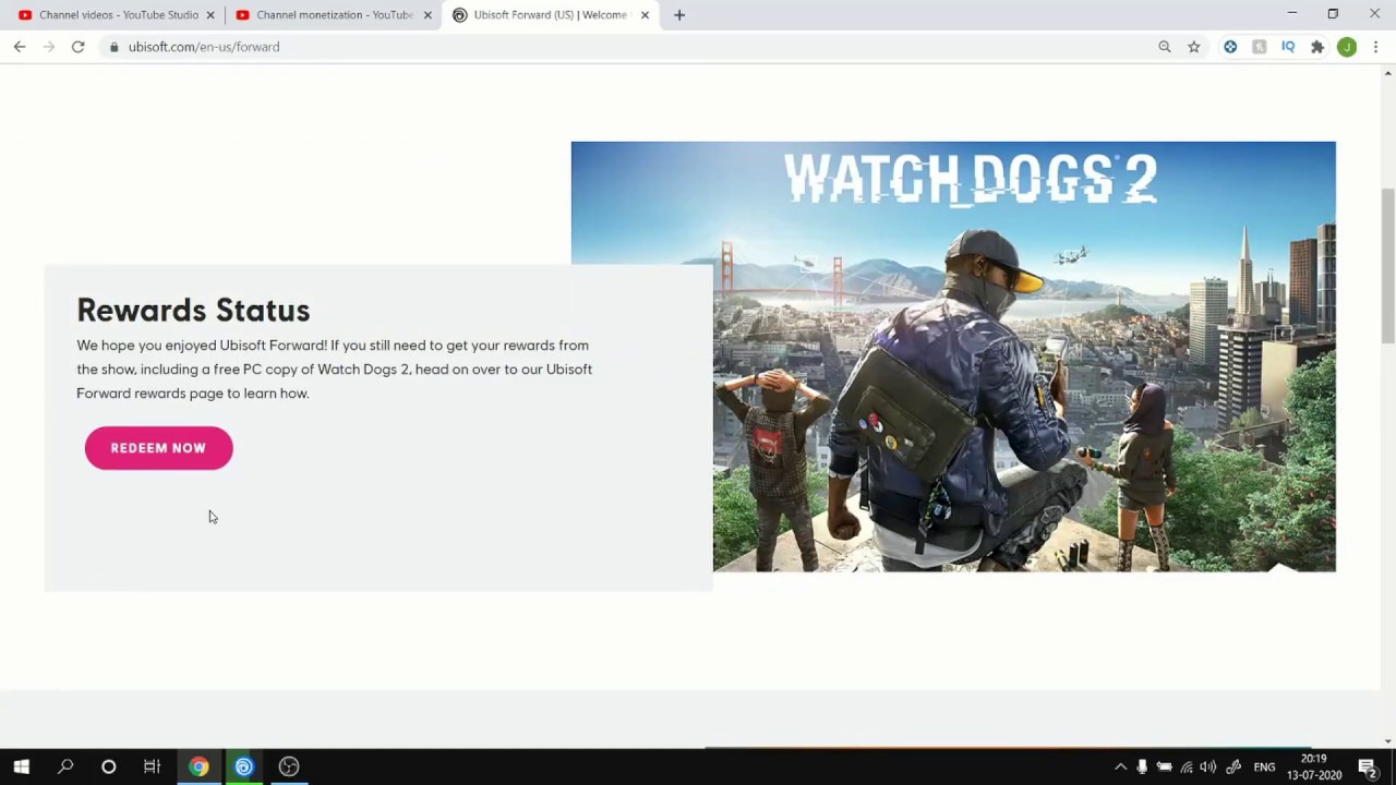 How to Redeem Get Watch Dogs 2 Game for free from Ubisoft! - YouTube