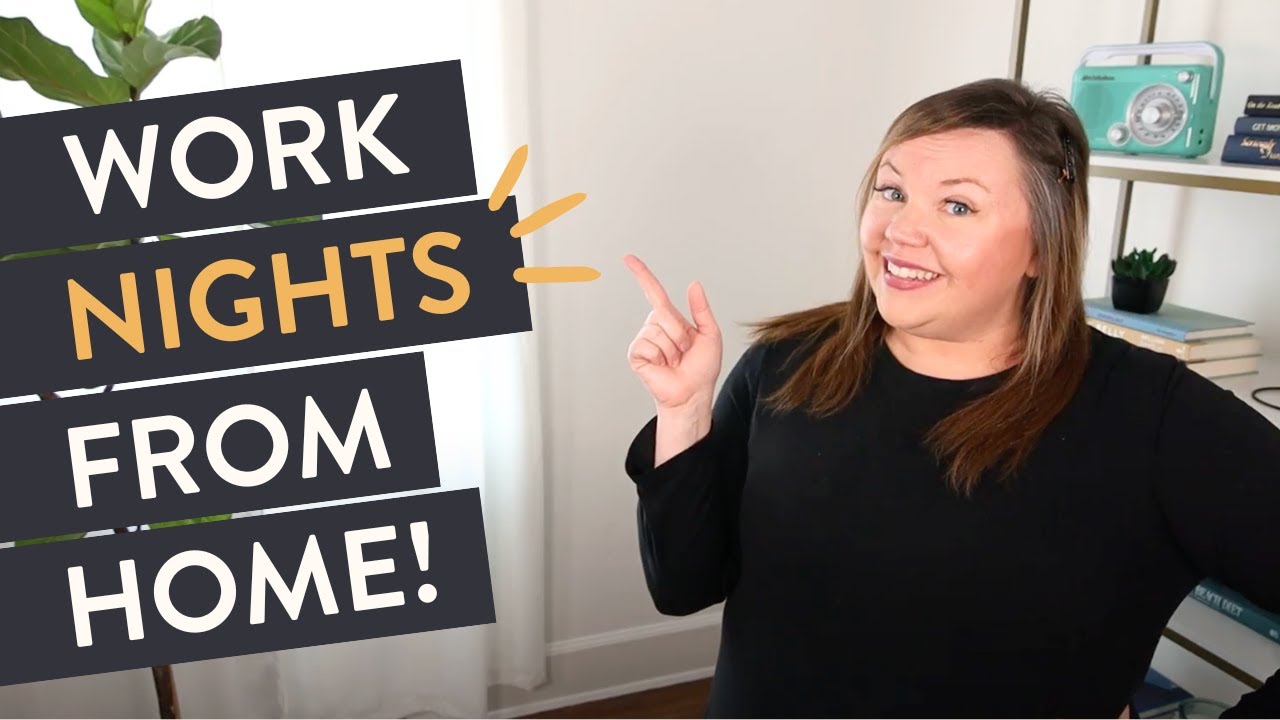20 Work From Home Jobs to Do At Night - YouTube