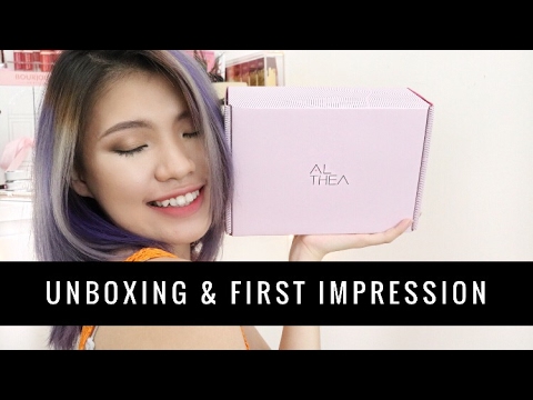 ALTHEA 10 MINUTES BOX || VERONICA ONG - YouTube