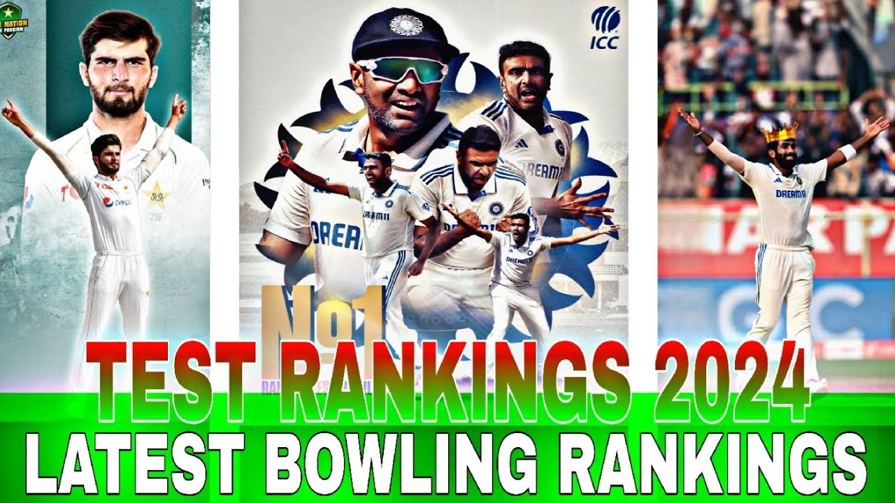 ICC new ranking 2024 | ICC test ranking 2024 bowling | ICC TEST ...