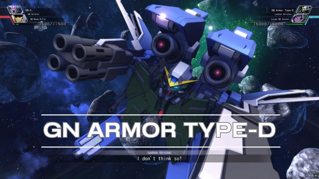 GN-002+GNR-001D | GN ARMOR TYPE-D - YouTube