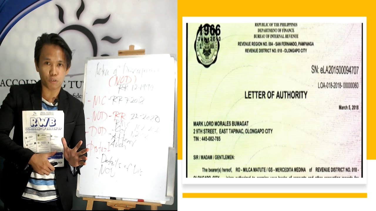 New BIR Notice of Discrepancy (NOD) 😊 - YouTube