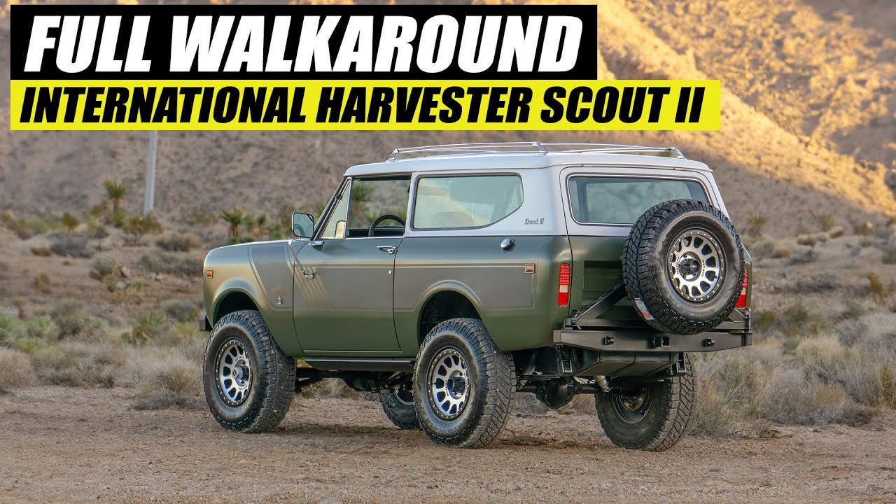 IH Scout II Full Walkaround - You Could Win It! - YouTube