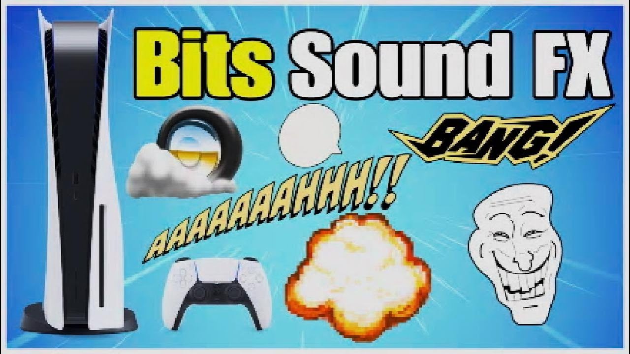 How to add Bits Sound Effects on Sharefactory Studio PS5 - YouTube