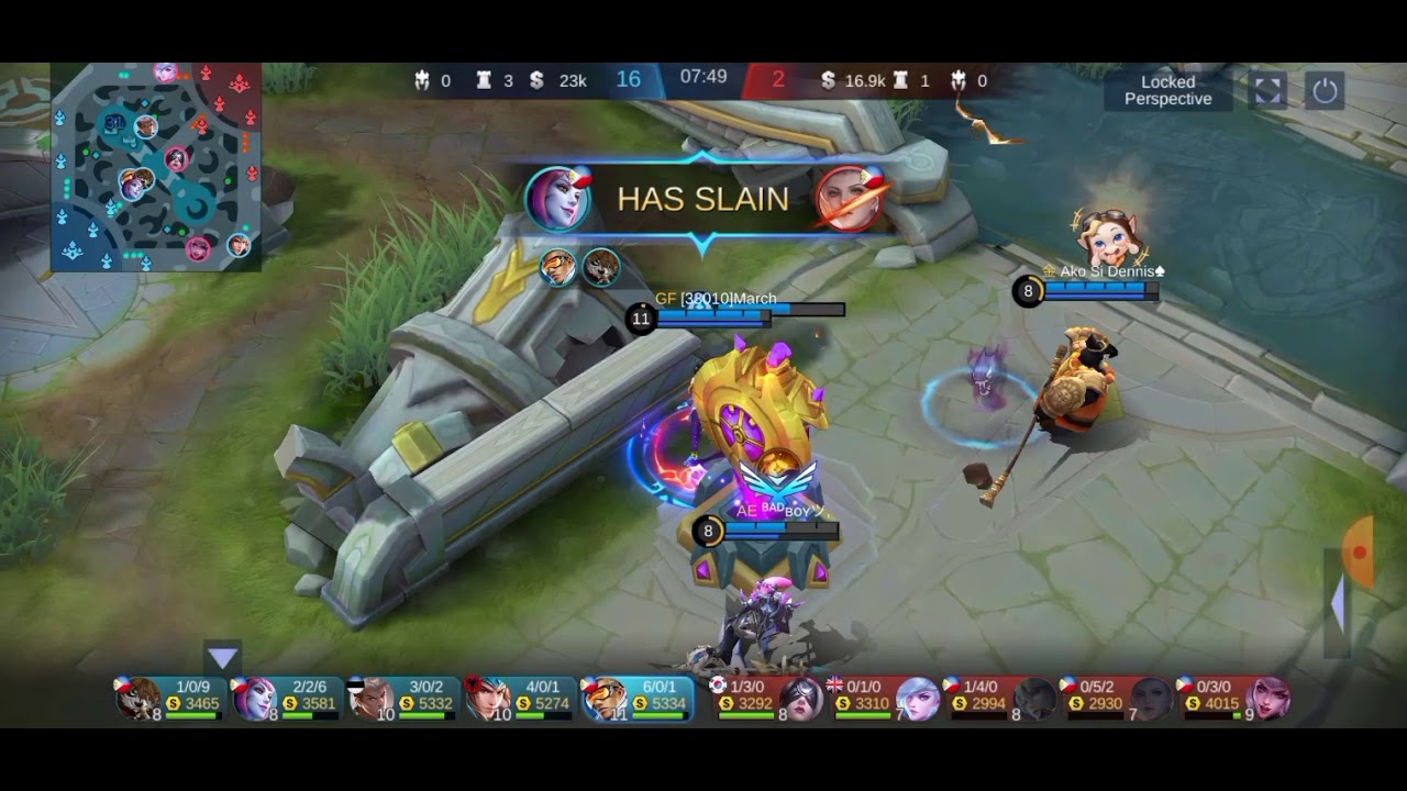 bruno core rotation mobile legends - YouTube