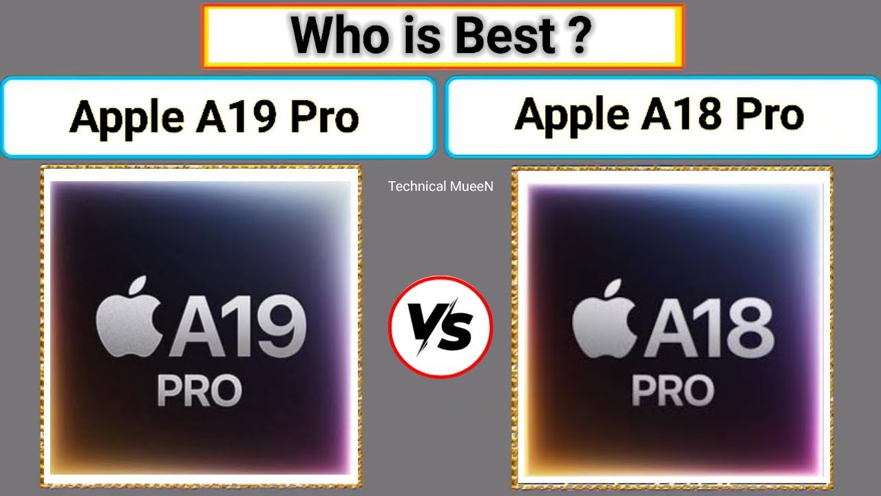 Apple A19 Pro Vs Apple A18 Pro Full Comparison Video Who is Best ...