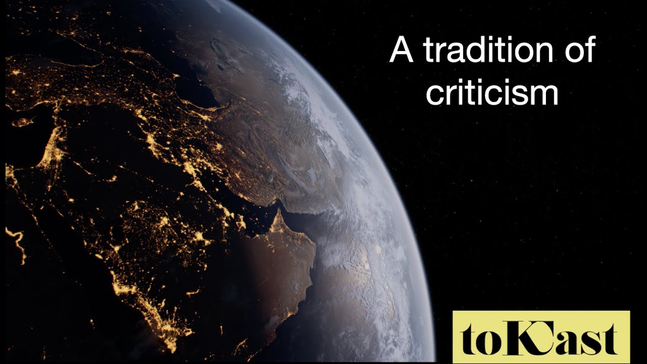 A Tradition of Criticism - YouTube