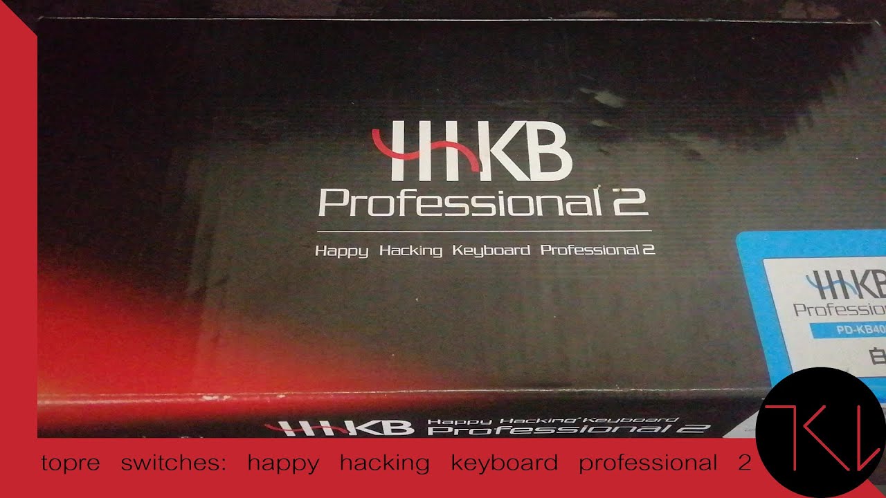 Topre switches: Happy Hacking Keyboard Professional 2 - YouTube