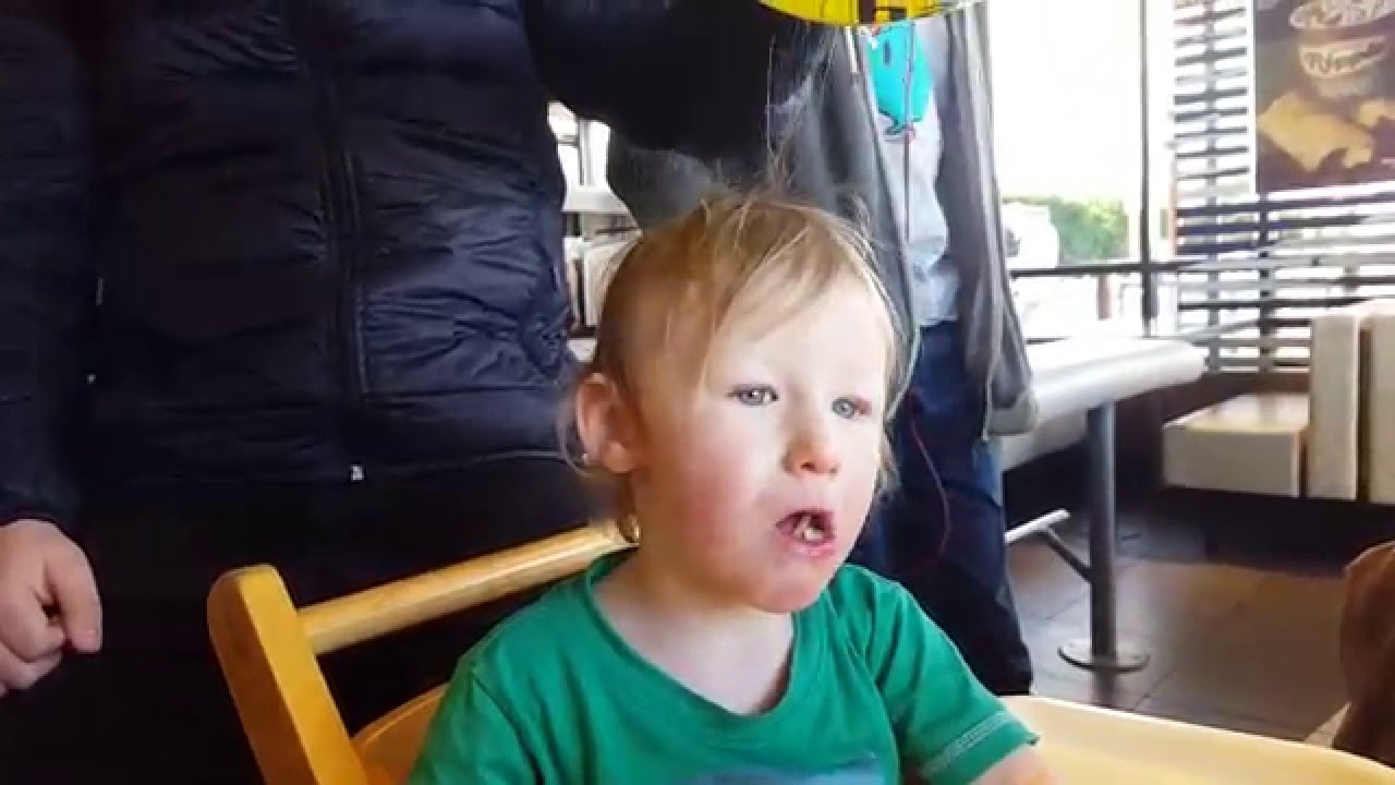 Baby With Static Electric Hair - YouTube