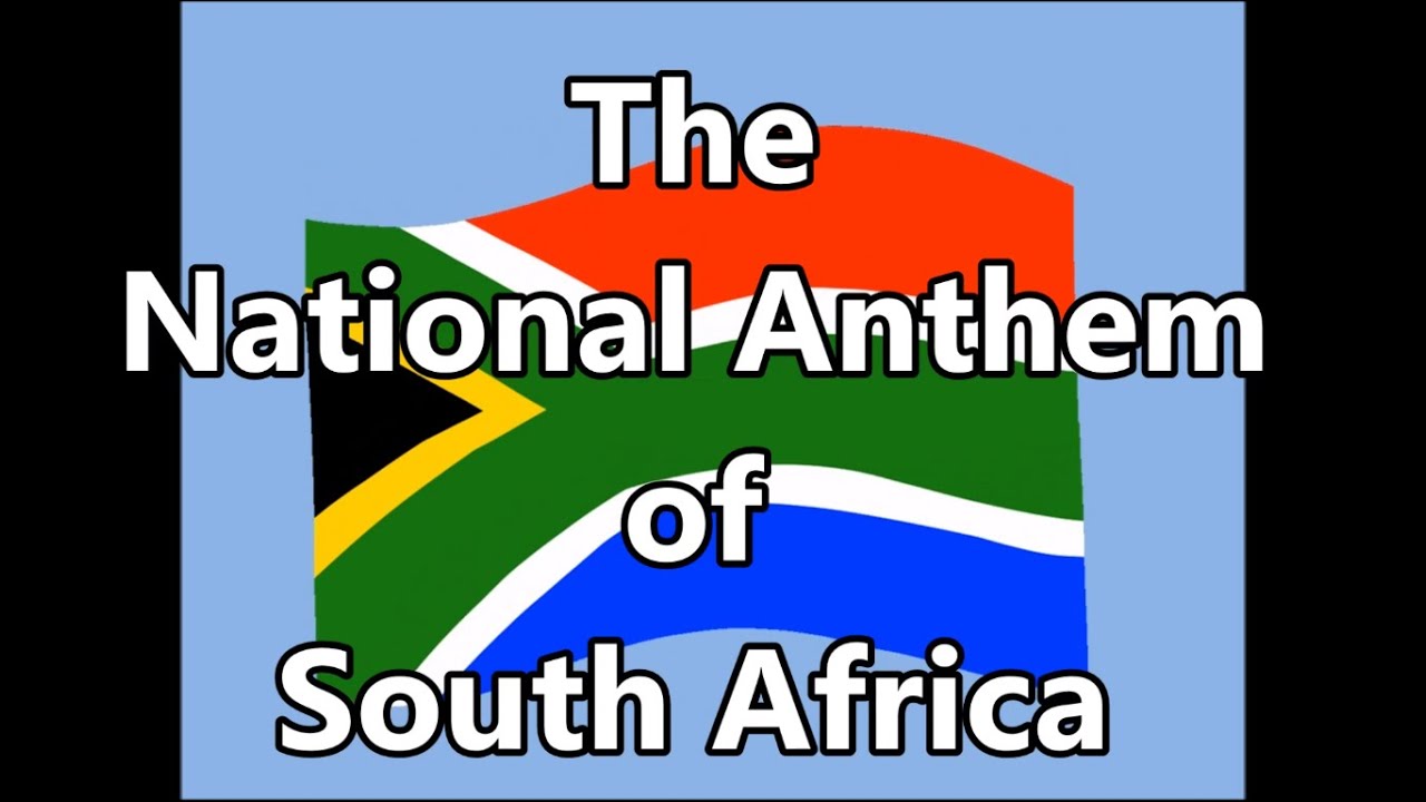 National Anthem of South Africa Piano Instrumental With Lyrics ~Keys ...