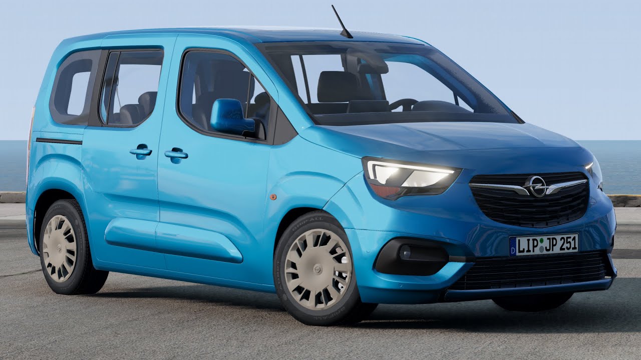 Opel Combo E Life (2020) in BeamNG #694 - YouTube