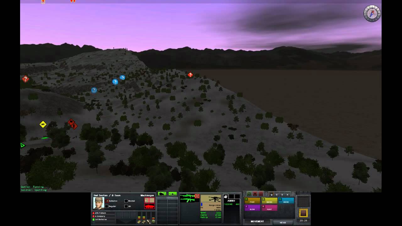Combat Mission Afghanistan battle gameplay 2 - YouTube