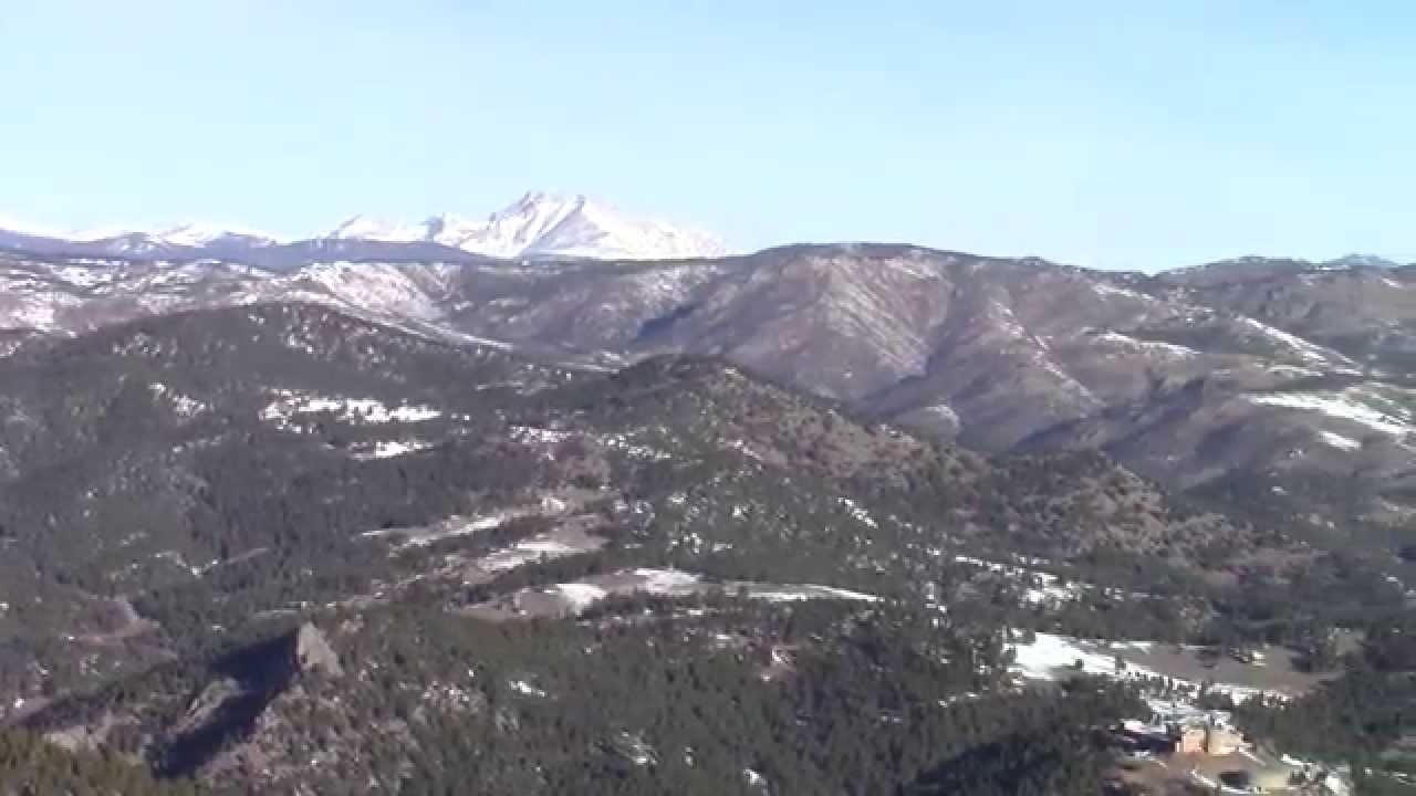 Top of The World Flagstaff Mountain Peaks Above Boulder CO View - YouTube